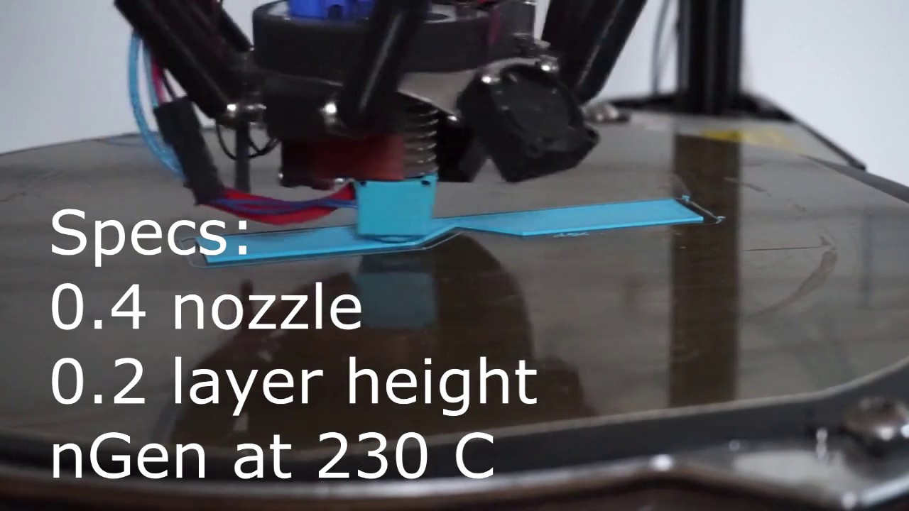 The Zesty Nimble printing at 200mm/sec - YouTube