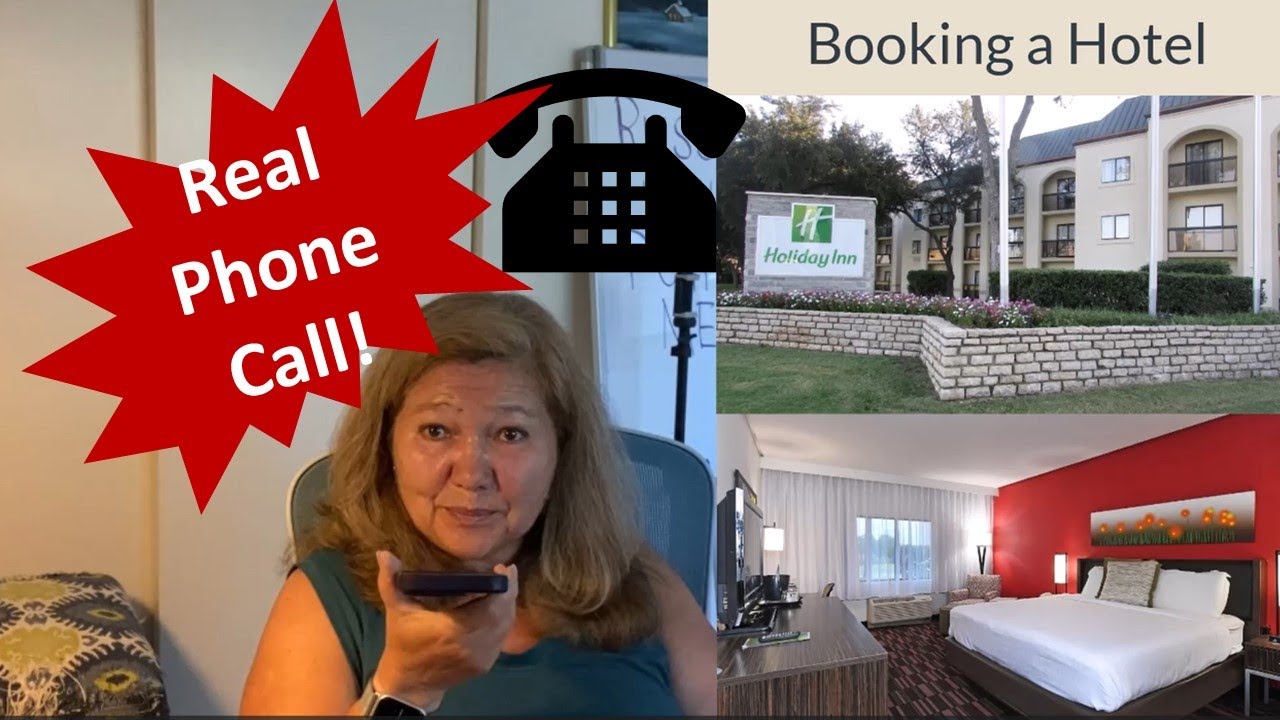 A Real Phone Call to a Hotel! Слушаем вместе! - YouTube