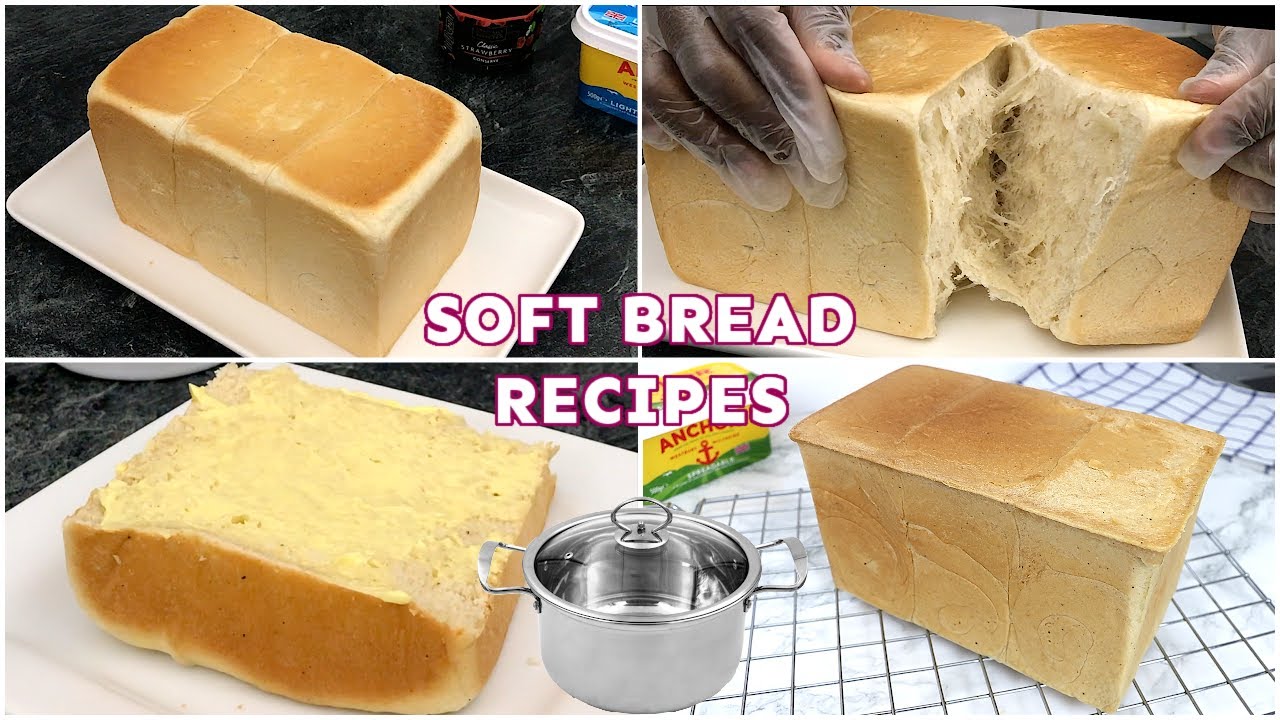 Soft Bread Recipes | 2 Recipes | 2 Methods - YouTube