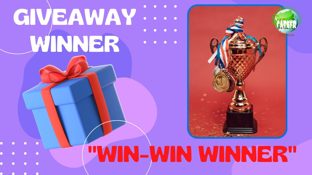 WIN_WIN_WINNER Contest Result || Give away prize || - YouTube