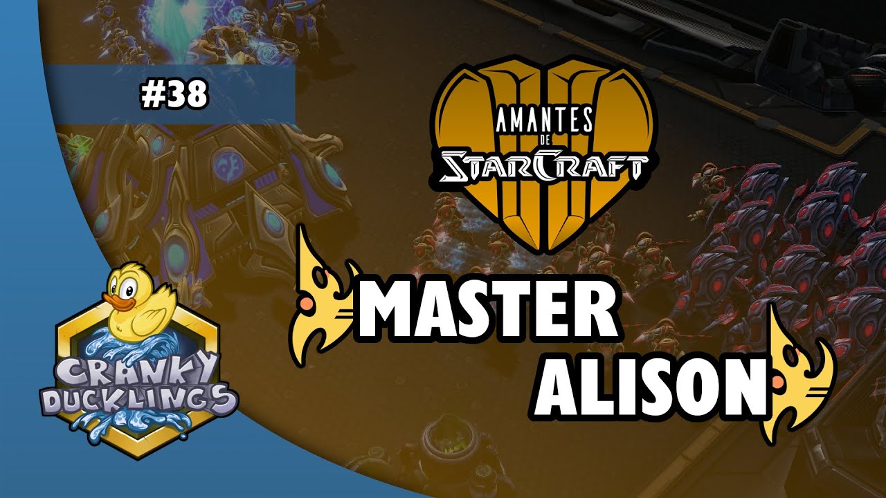 MasTeR vs AlisoN - PvP | Amantes de StarCraft 2 #38 | Monthly Brazilian ...