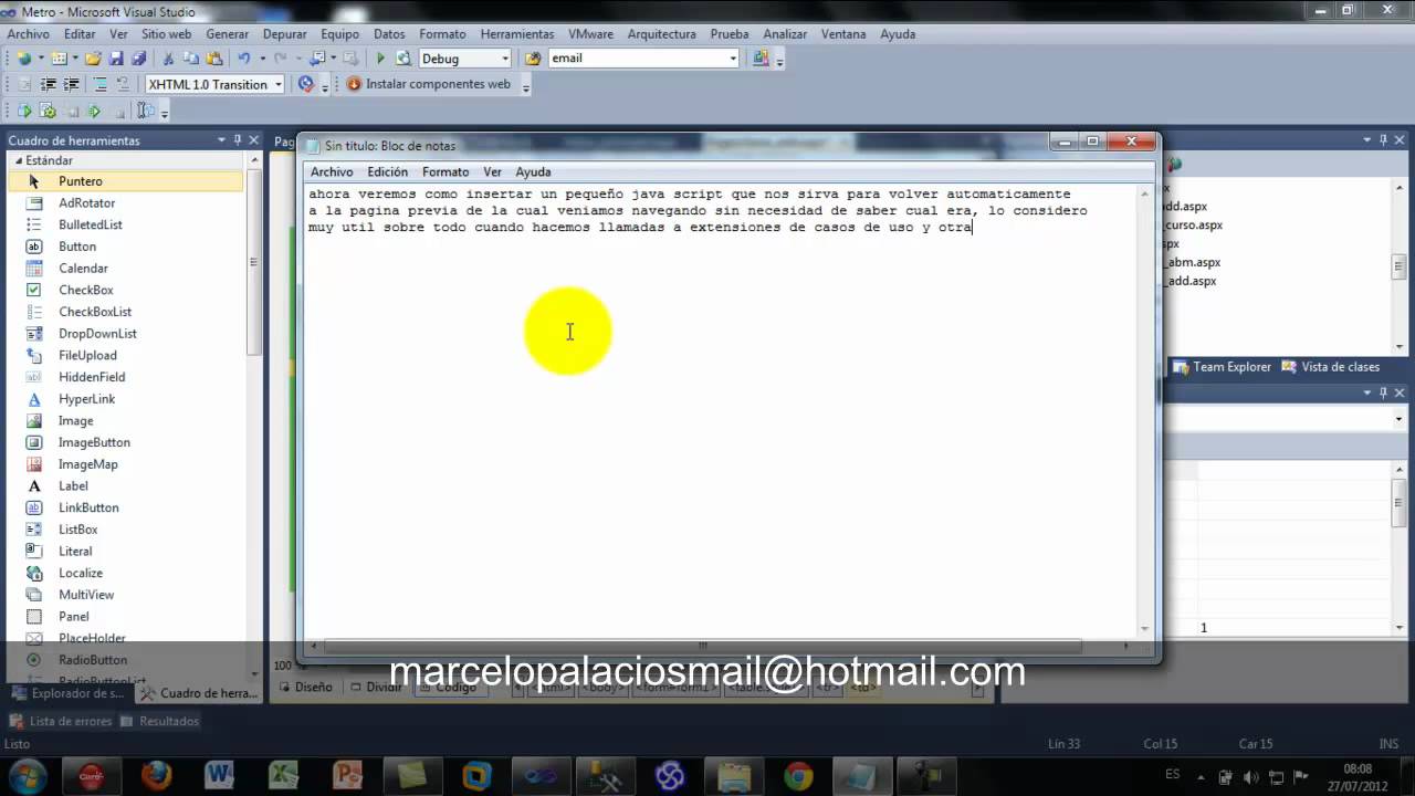 P5 034 VB NET JAVASCRIPT HISTORY BACK COMO VOLVER A LA PAGINA PREVIA p5-034-vb-net-javascript-history-back-como-volver-a-la-pagina-previa