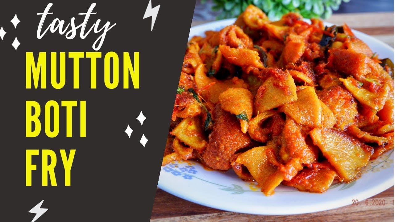 HOW TO MAKE MUTTON BOTI FRY | VILLAGE BOTI FRY | HOW TO MAKE MUTTON ...