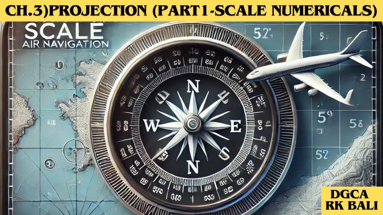 Understanding Scale in Air Navigation | Chapter 3 Projections (Part 1 ...