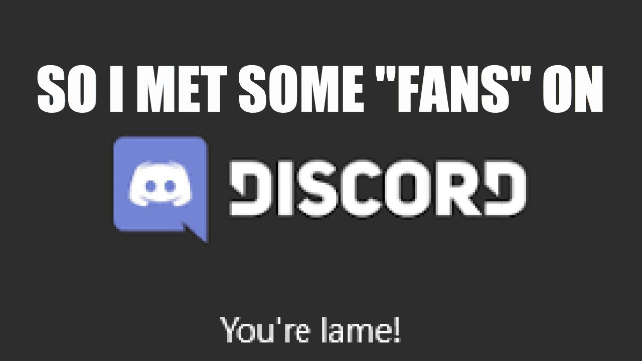 So I Met Some Fans on Discord... - YouTube