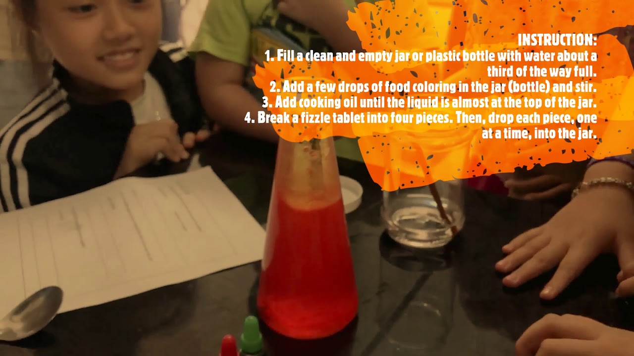 DIY Lava Lamp - SMART ESL Games - YouTube