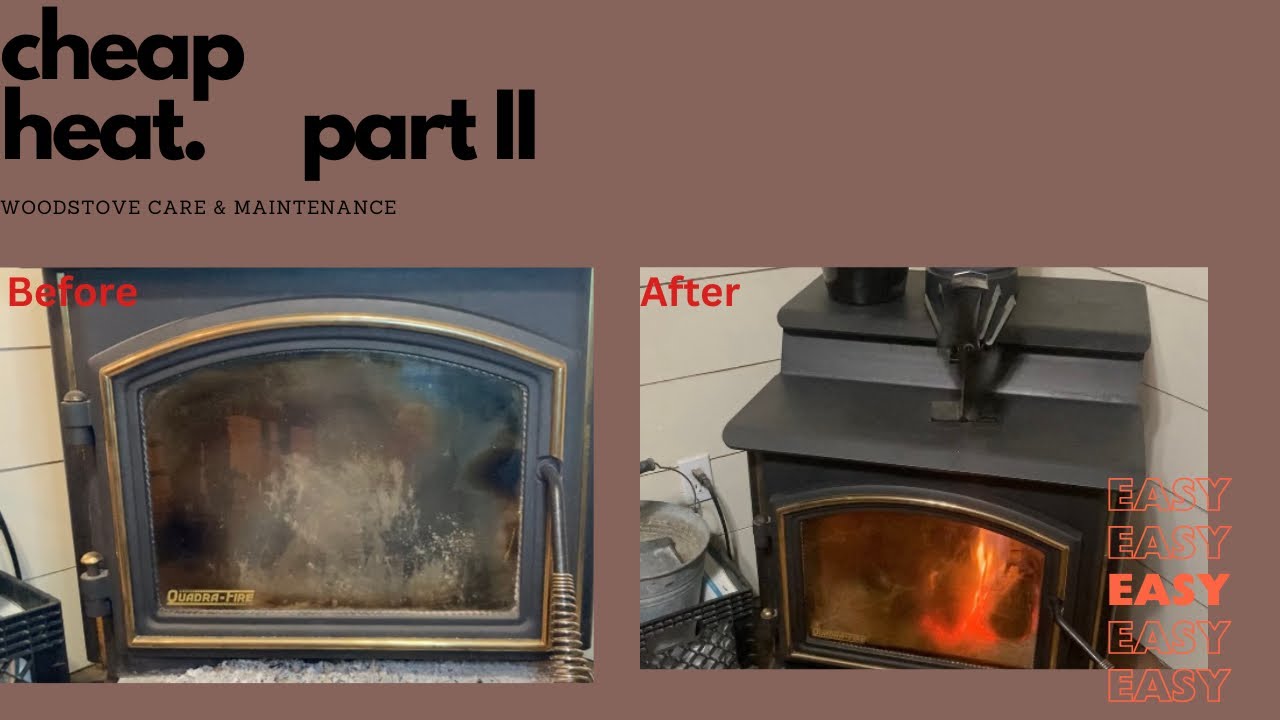 Basic wood stove care and maintenance - YouTube