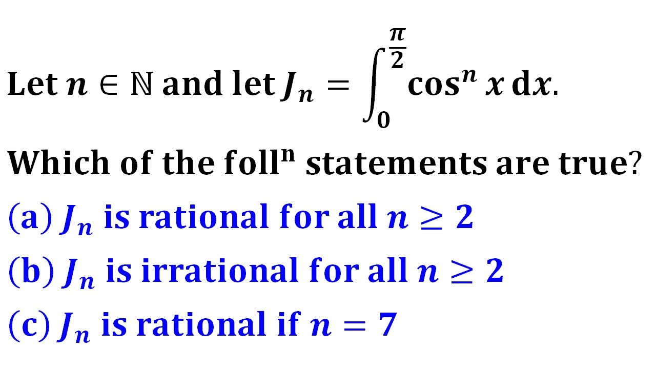 reduction formula define integral Calculus Engineering Mathematics Gate ...