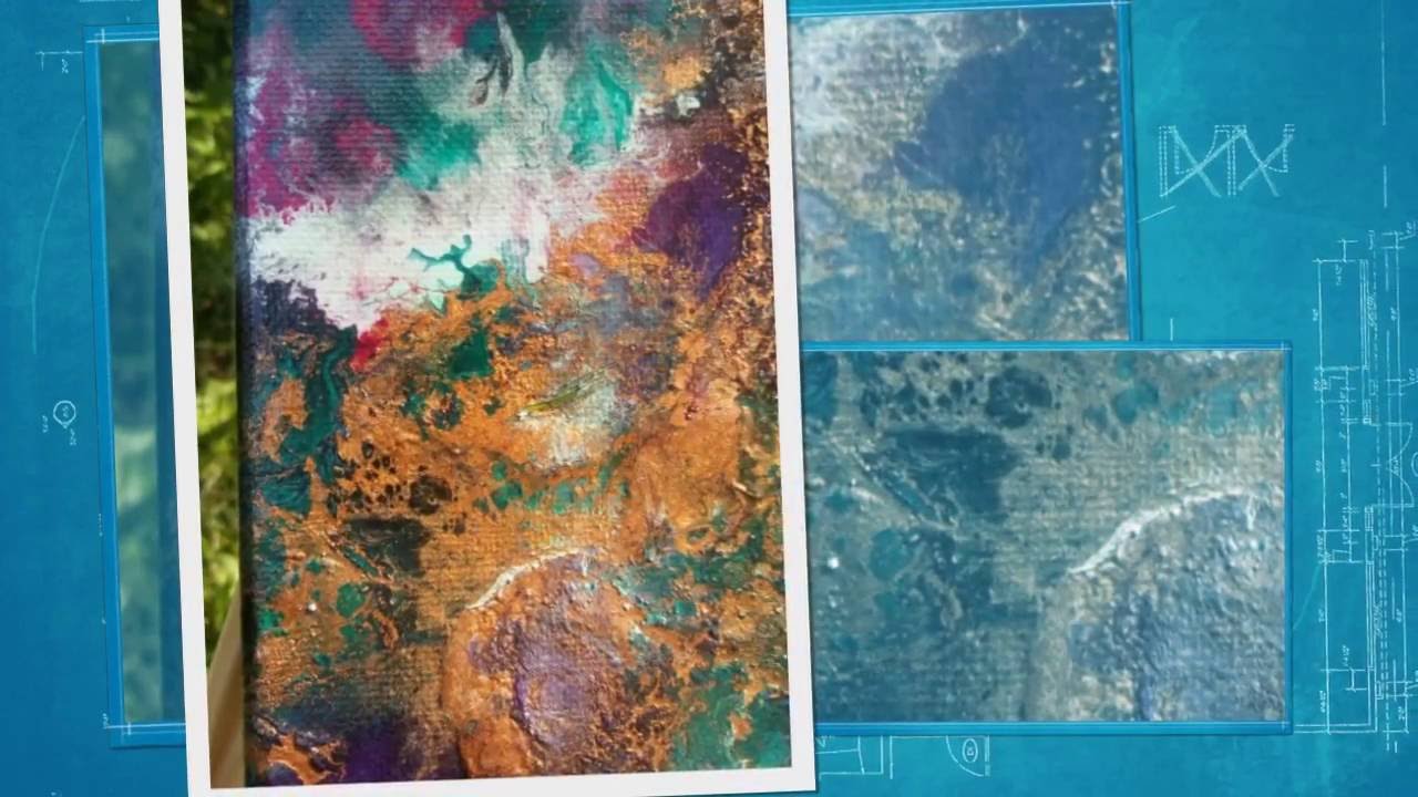 A Beautiful Mess- Mixed mediums with Unicorn SPiT - YouTube