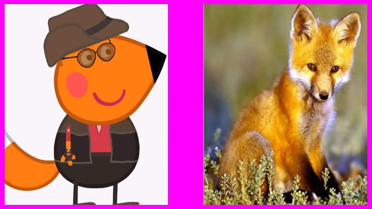 Peppa pig characters in real life - YouTube