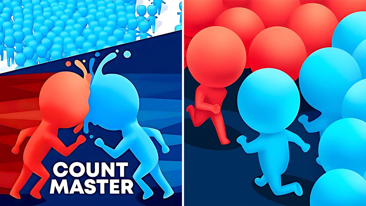 Count Master Vs Count Master 3D🔴🤐🔴Walkthrough Android IOS Big Update ...
