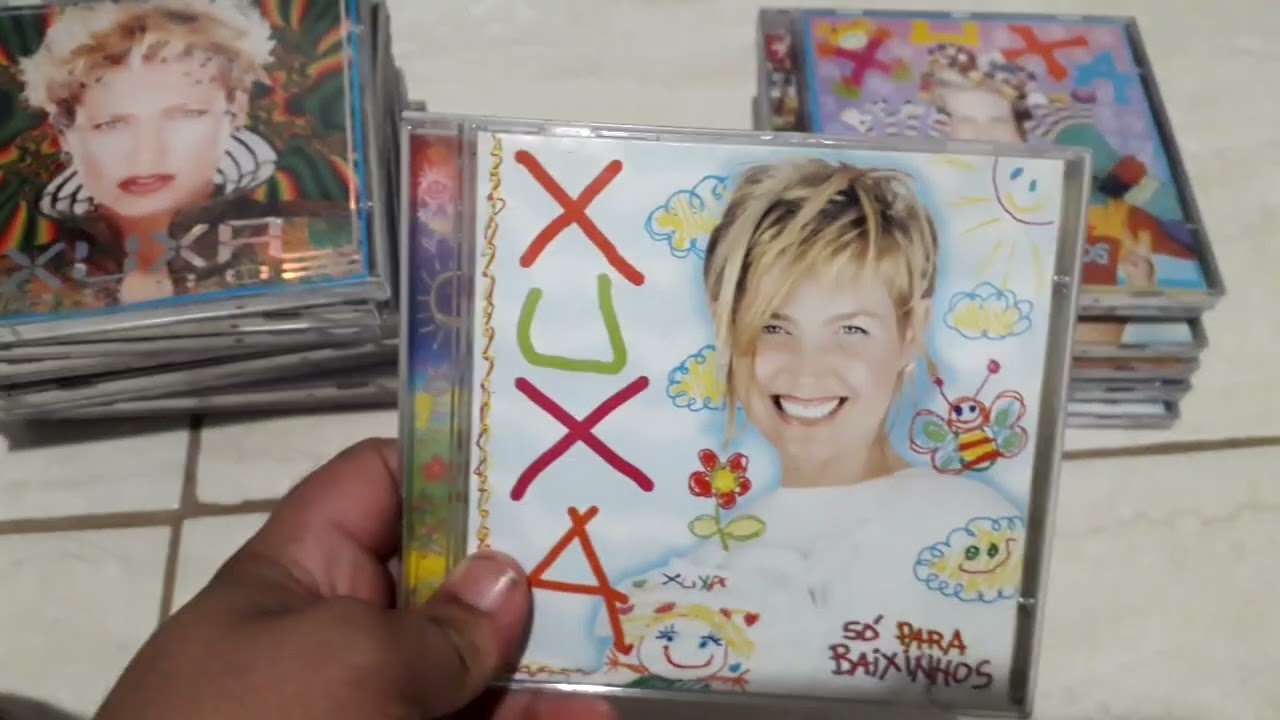 Minha Coleção de CDs da Xuxa - YouTube