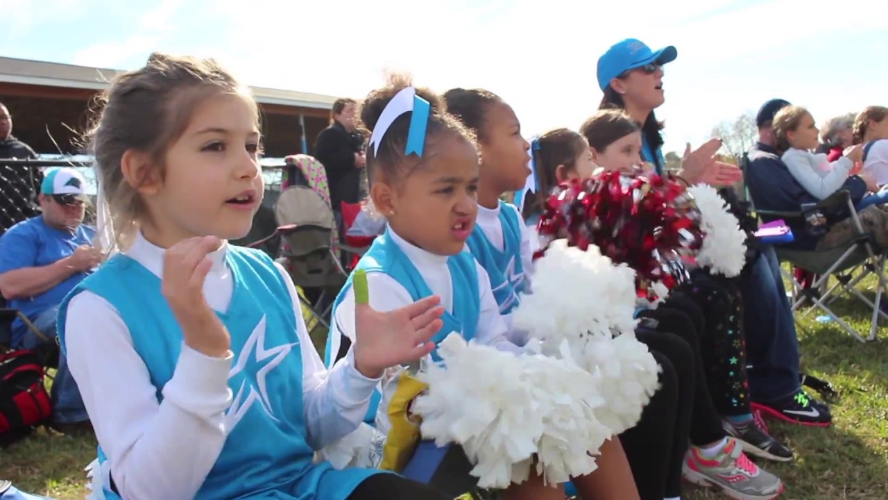 Upward Flag Football and Cheerleading 2017 - YouTube