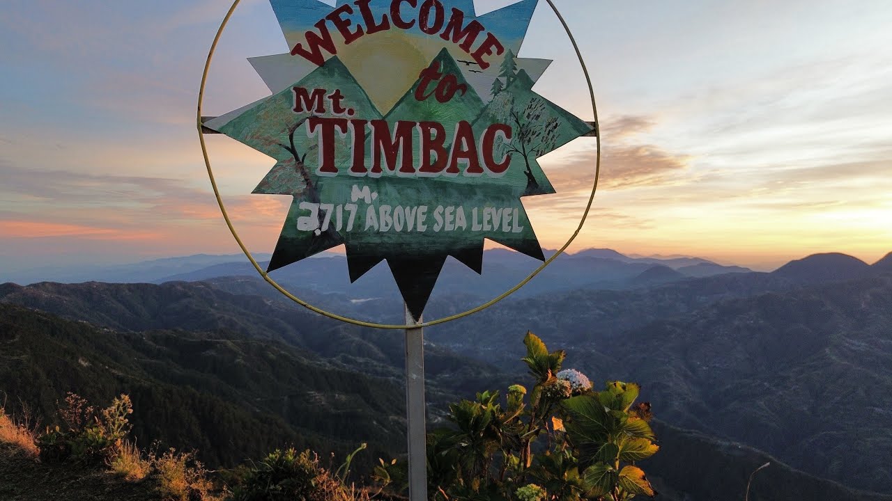 Trail going to Mt. Timbac/Timbak in Atok, Benguet - YouTube