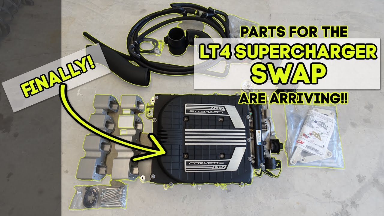 LT4 Supercharger swap parts arrived!! - YouTube
