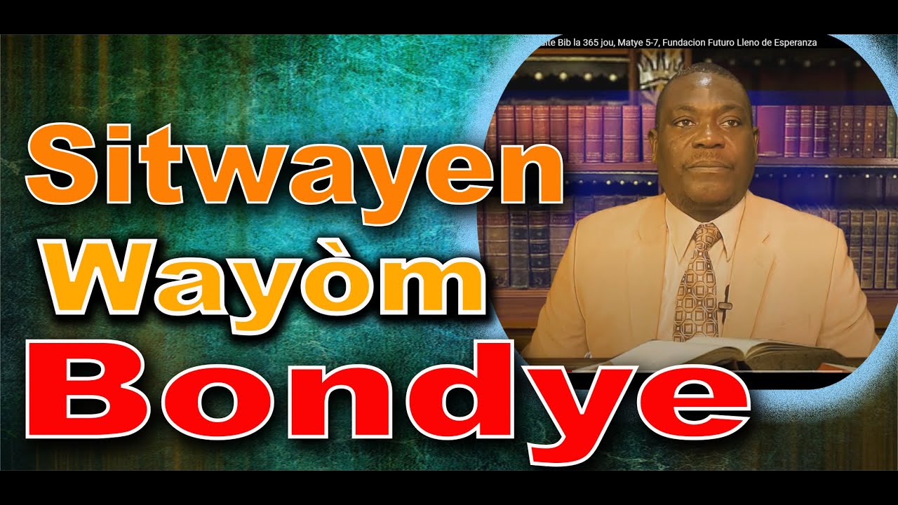 Sitwayen Wayòm Bondye a, Medite Bib la 365 jou, Matye 5-7, Fundacion ...
