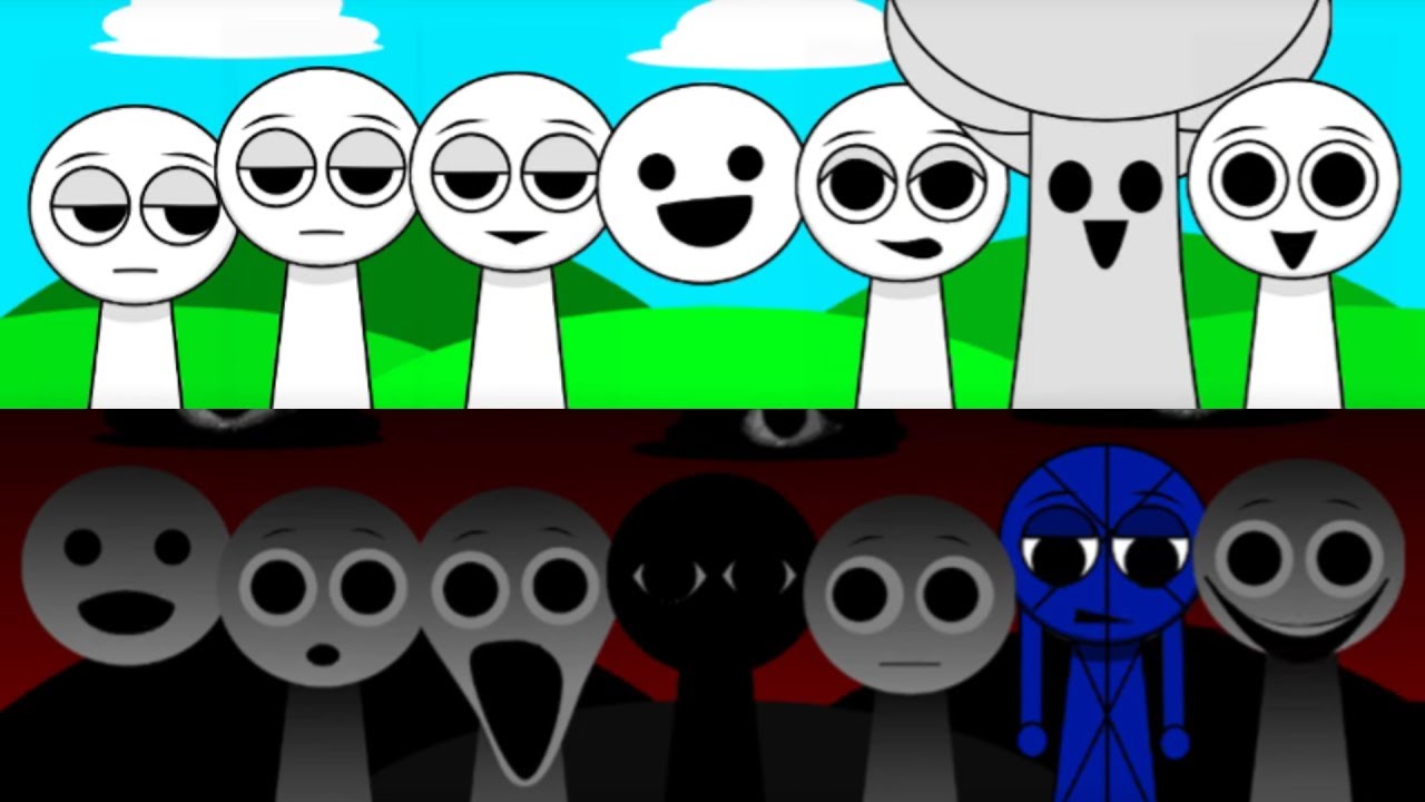 Sprunki but everyone turned into White Polo🤍 🤗incredibox sprunki ...