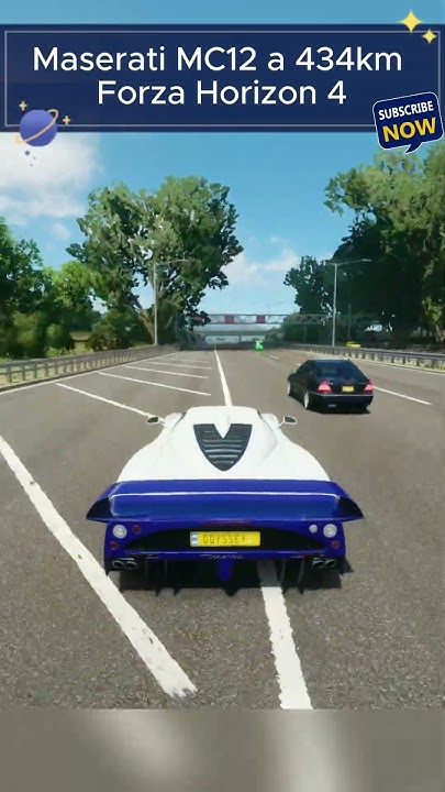 Maserati MC12 a 434km Forza Horizon 4 #shorts #forza - YouTube