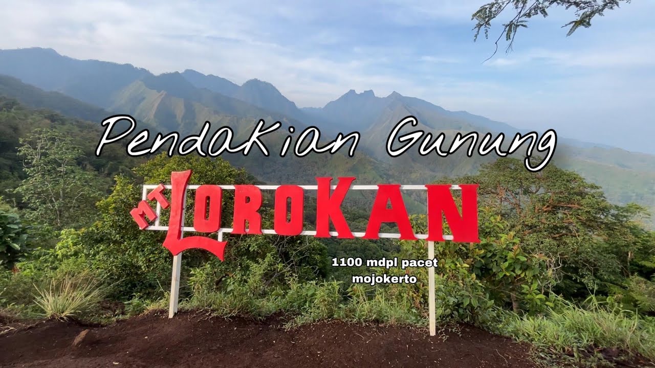 PENDAKIAN GUNUNG LOROKAN 1100 MDPL SENDI PACET MOJOKERTO | PENDAKIAN ...