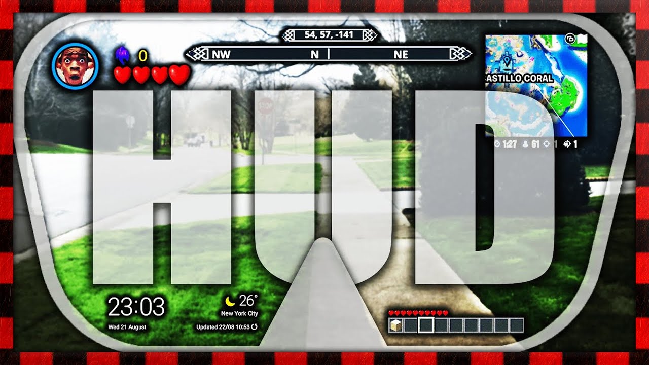 What If Real Life Had A HUD? - YouTube