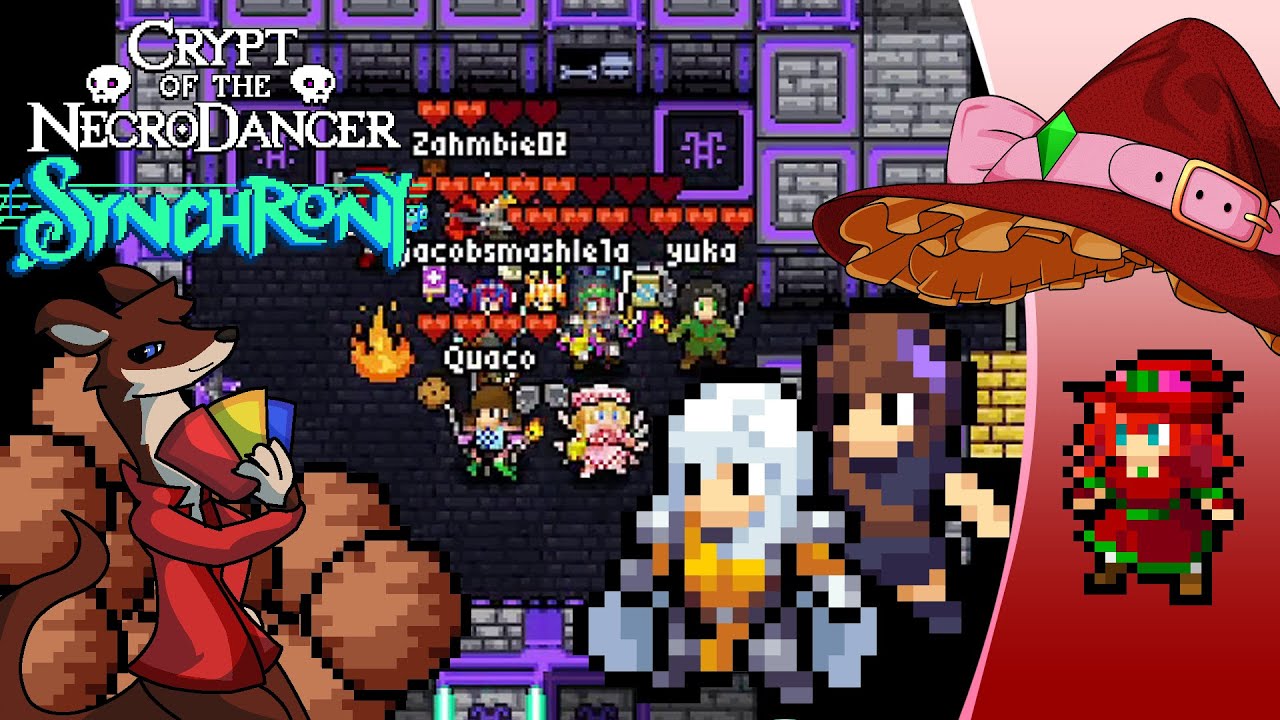 Auburn Arcana Crypt of the Necrodancer - Ace, Avaritia, Desidia characters + Mage Zone mod ...