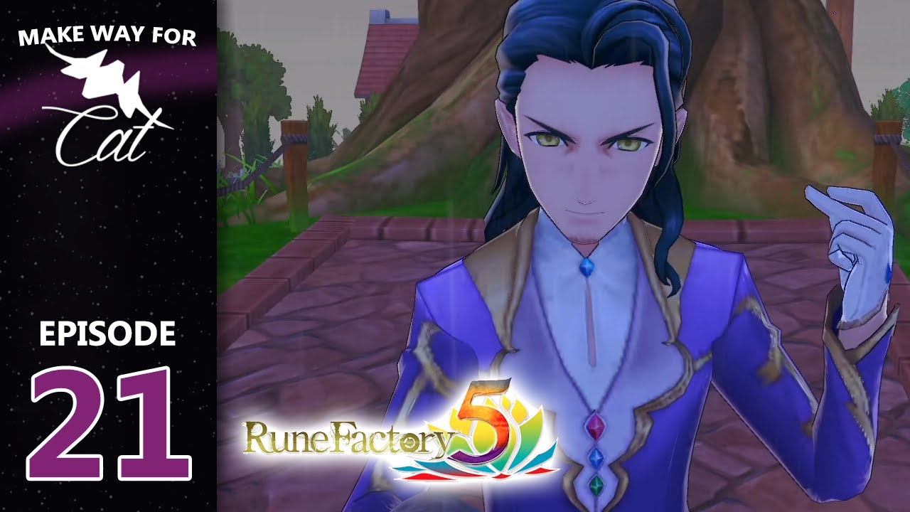 Lucas Arrives In Town | RUNE FACTORY 5 | Ep 21 - YouTube
