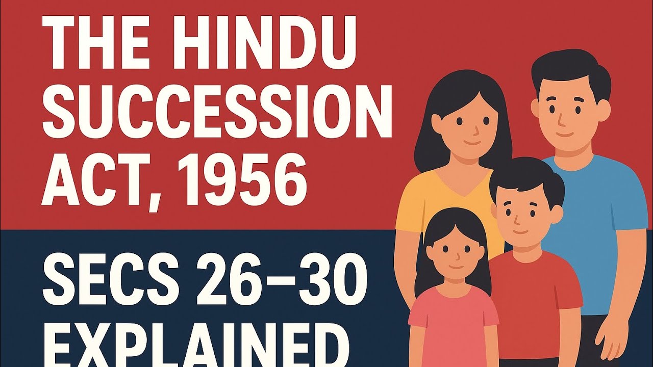 The Completion of The Hindu Succession Act, 1956 @LLLJCJ - YouTube