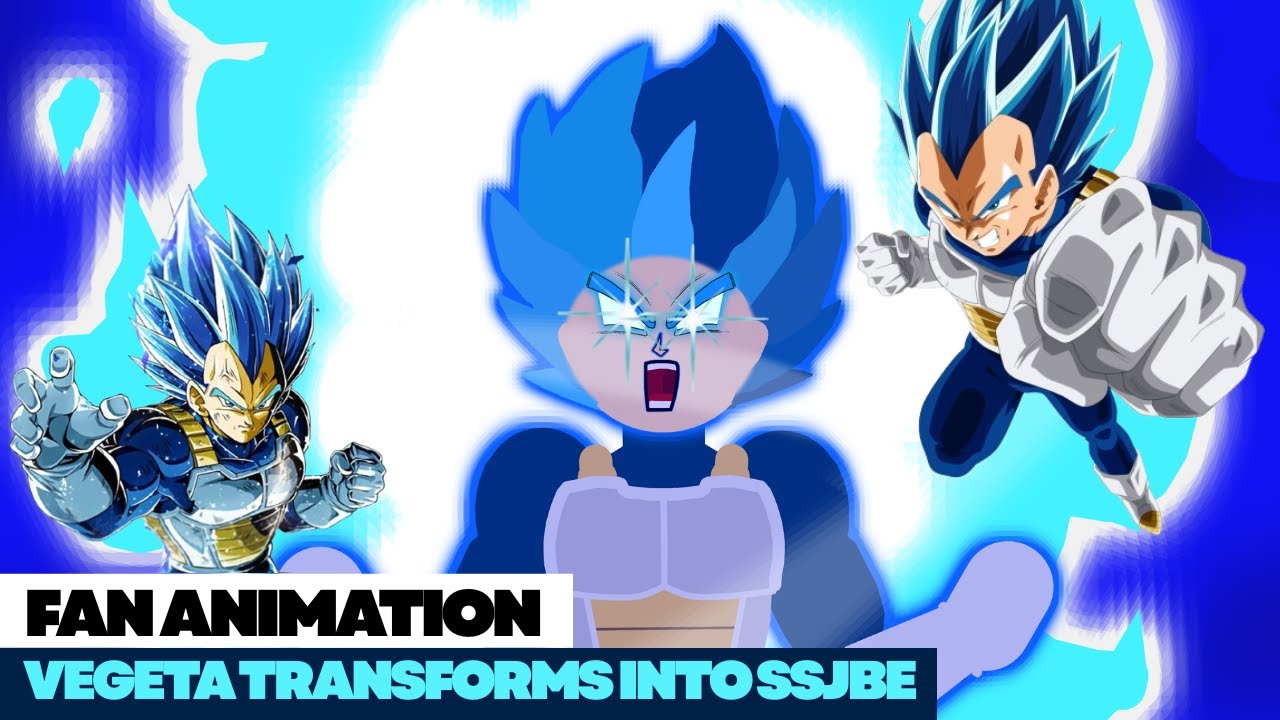 Vegeta Unlocks Super Saiyan Blue EVOLUTION For The First Time | Stick ...