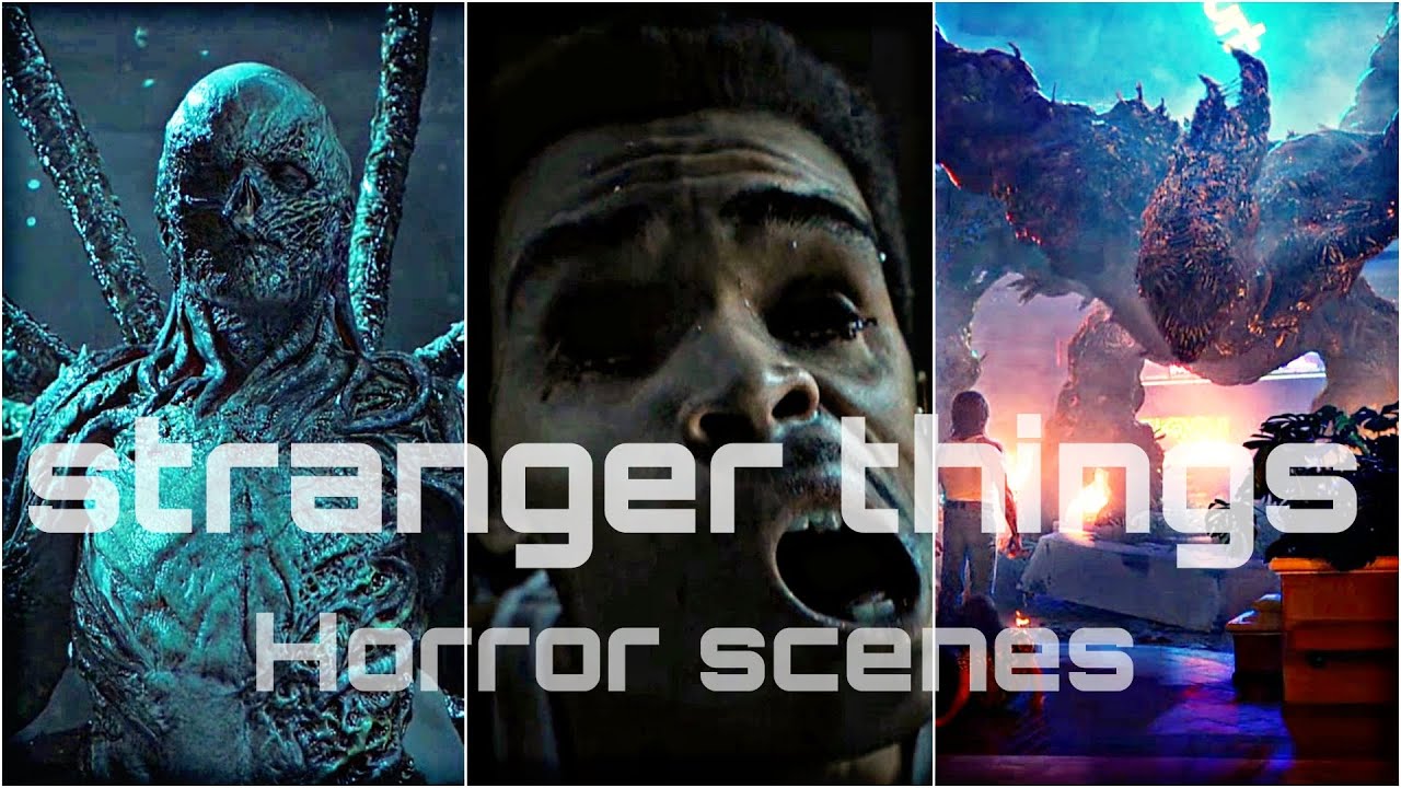 Stranger Things horror scenes | Stranger things × The perfect girl ...