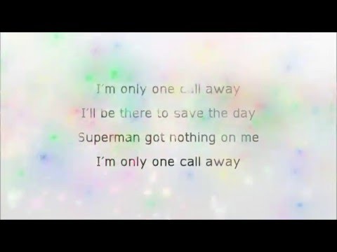 One Call Away -Charlie Puth instrumental with lyrics(no vocals) - YouTube