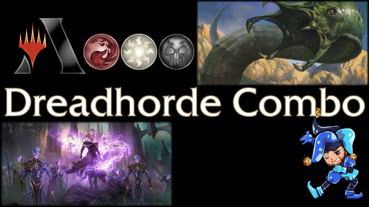 Command the Dreadhorde Combo - Historic Magic Arena Deck - April 30th, 2021 - YouTube