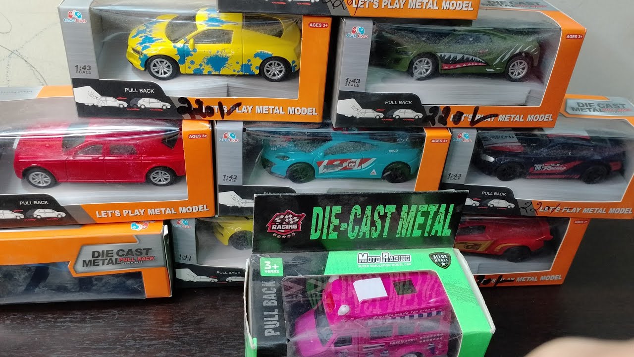 @ pink colour ven cars collection video toy/ - YouTube