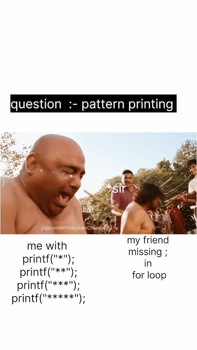 print statement #coding #memes #codingmemes #codewithgoutamchandra - YouTube