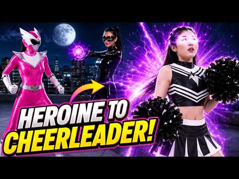 Japanese Superheroine Magically Transformed into a Cheerleader