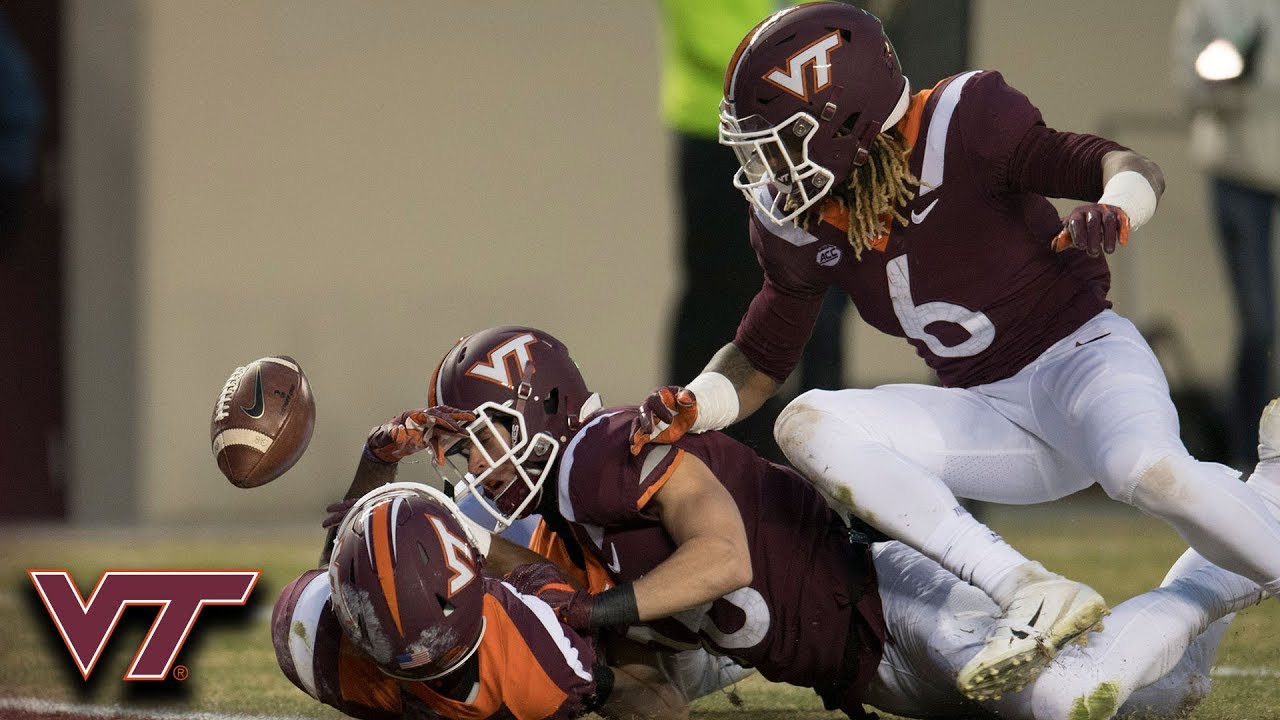 Virginia Tech Blocks Punt For TD vs. Virginia - YouTube