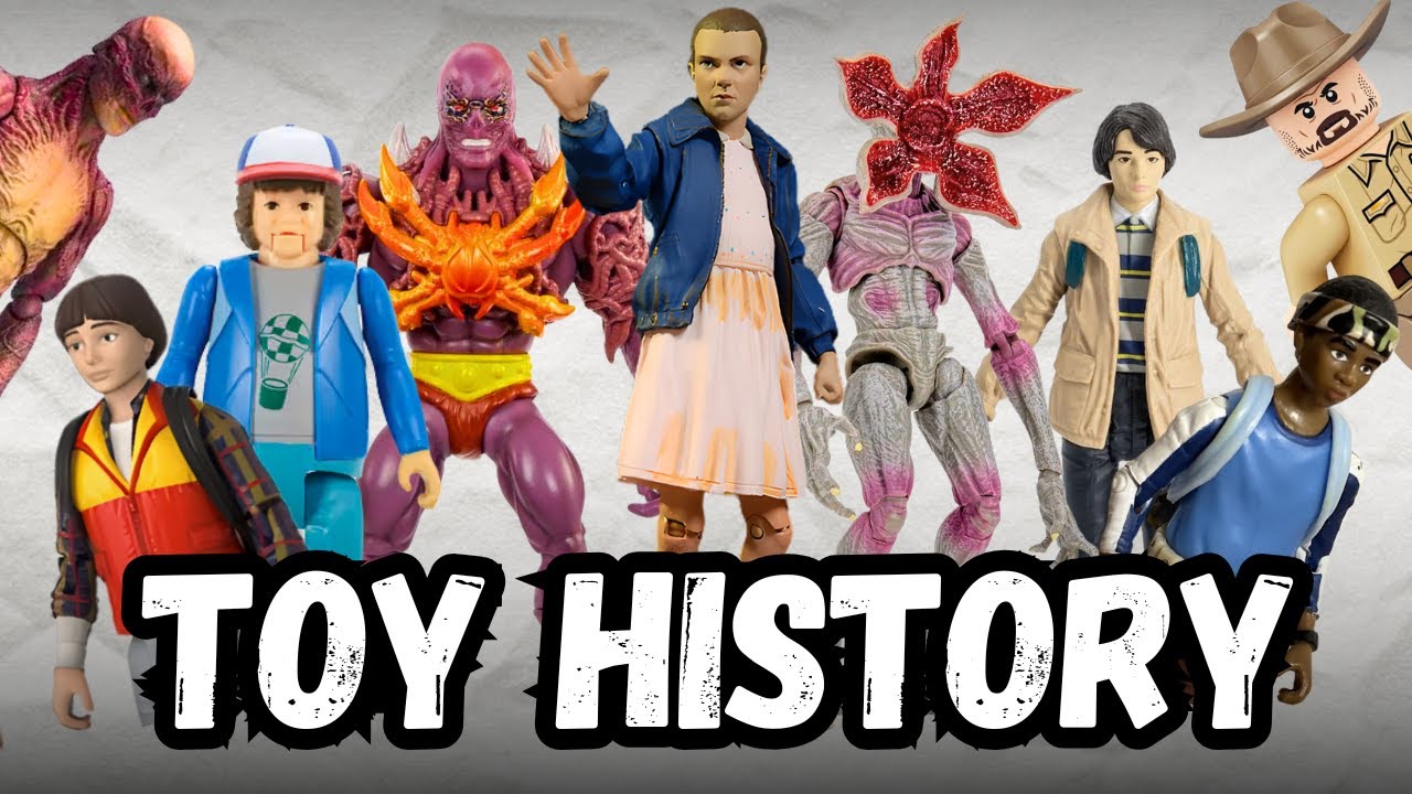 Every Single Stranger Things Action Figure - Toy History - YouTube