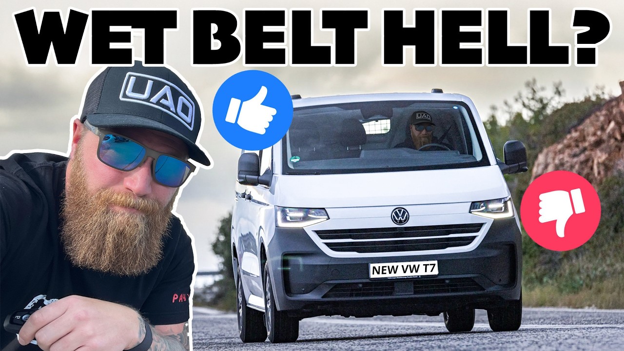 VW Transporter T7 is FINALLY HERE. What were they thinking using a wet ...