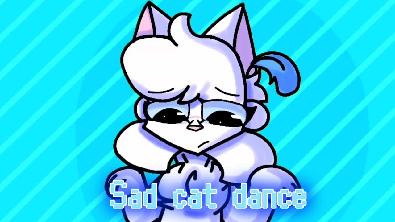 Sad cat dance meme - YouTube