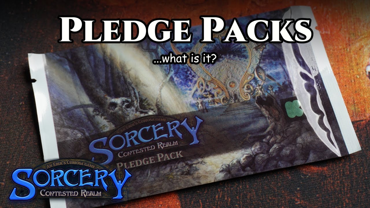 Sorcery TCG News - June 28th, 2023: What are Pledge Packs? - YouTube
