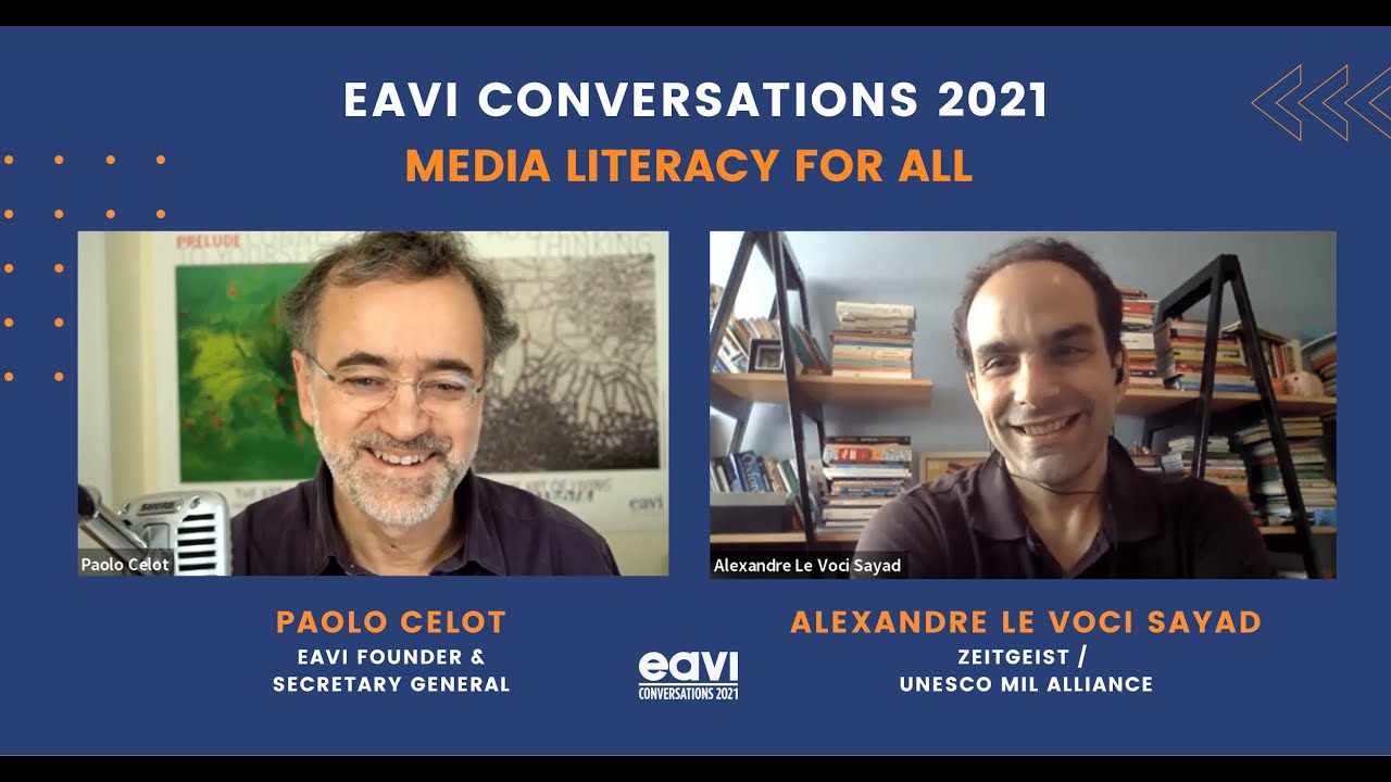 EAVI Conversations with Alexandre Le Voci Sayad: Media Literacy for All ...