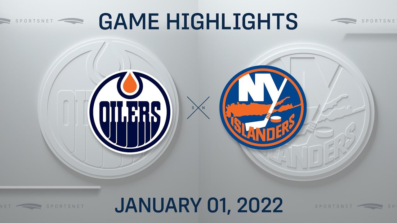 NHL Highlights | Oilers vs. Islanders - Jan 1, 2022 - YouTube