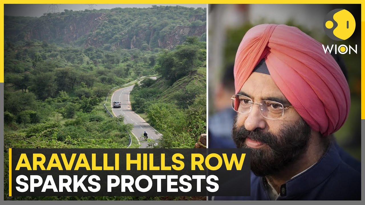 Aravalli Row: 100-Meter Height Rule on Aravalli Hills Triggers Protests ...