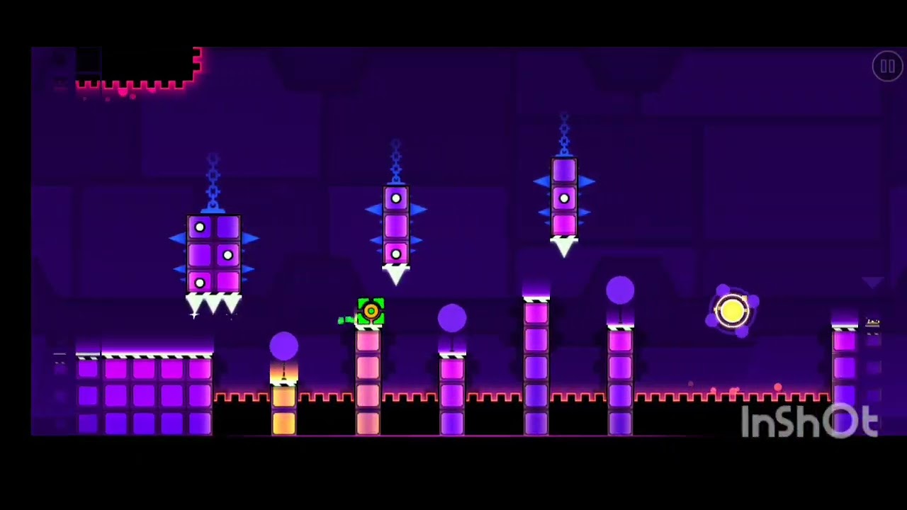 jugando geometry dash subzero parte 1 - YouTube