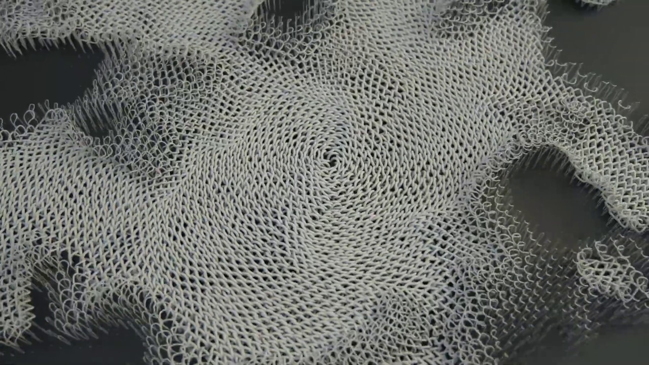 Houdini procedural KNIT - YouTube