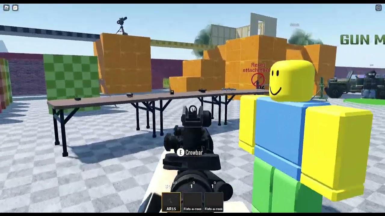 Gun Testing (Roblox) - YouTube