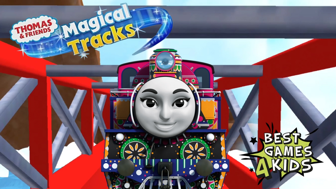 ASHIMA in EMILY's Waterslide Grotto | Thomas & Friends: Magical Tracks ...