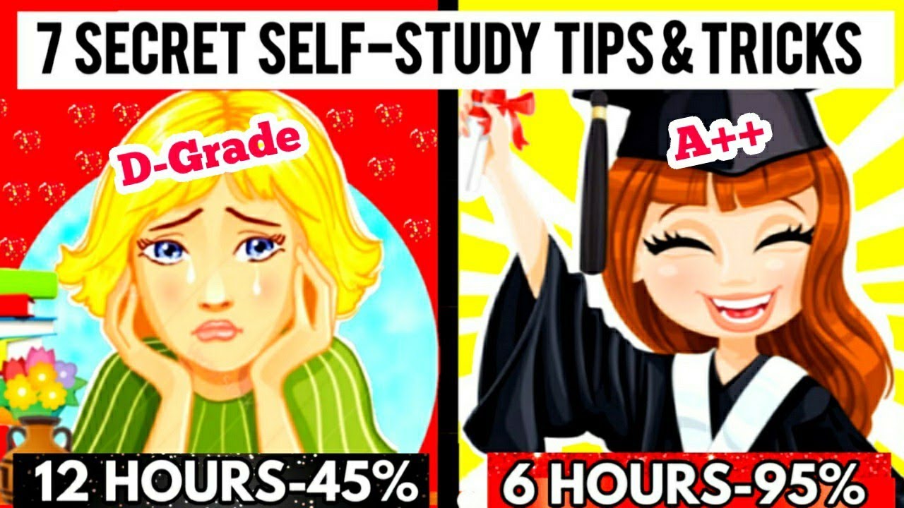 Topper’s Study Tips To Score Highest in Every Exam | How to do Self ...