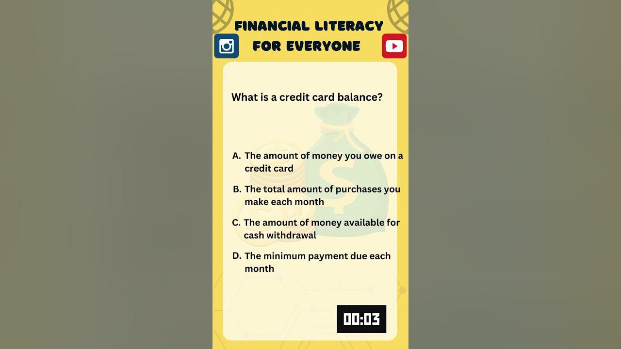 Financial Literacy Trivia Challenge: Understand Personal Finance. # ...