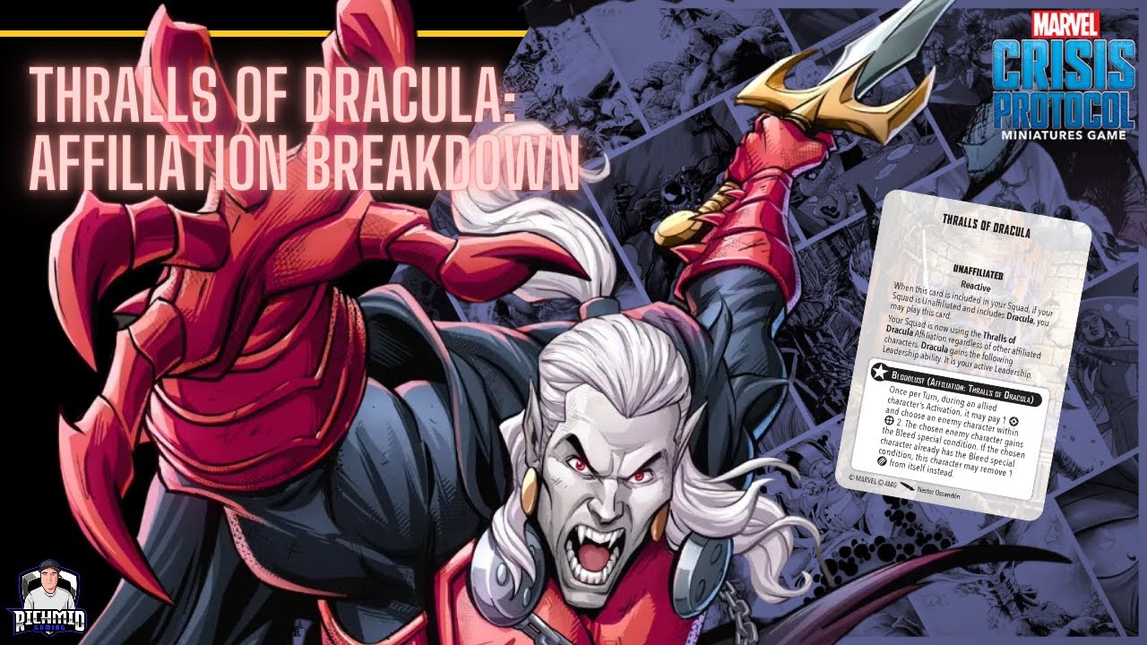 Marvel Crisis Protocol: The Thralls of Dracula Deep Dive - YouTube