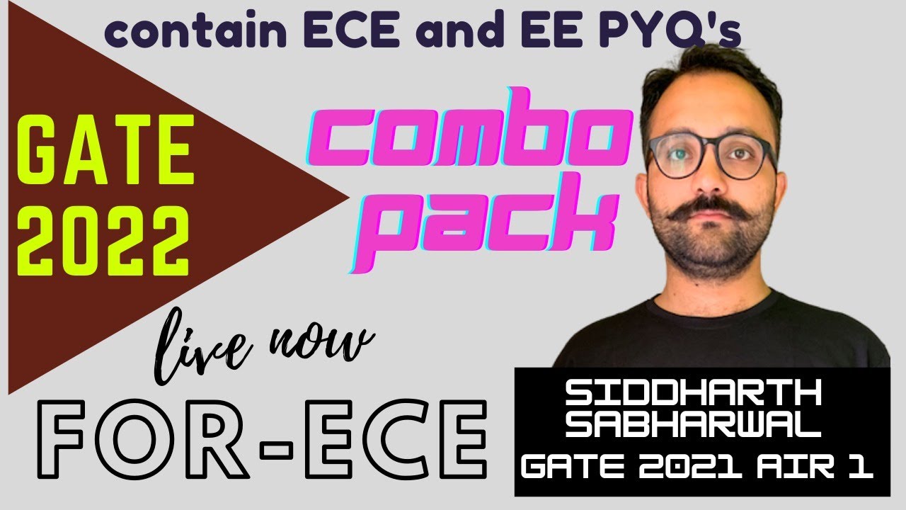 ECE GATE PYQ - combo pack launched - YouTube